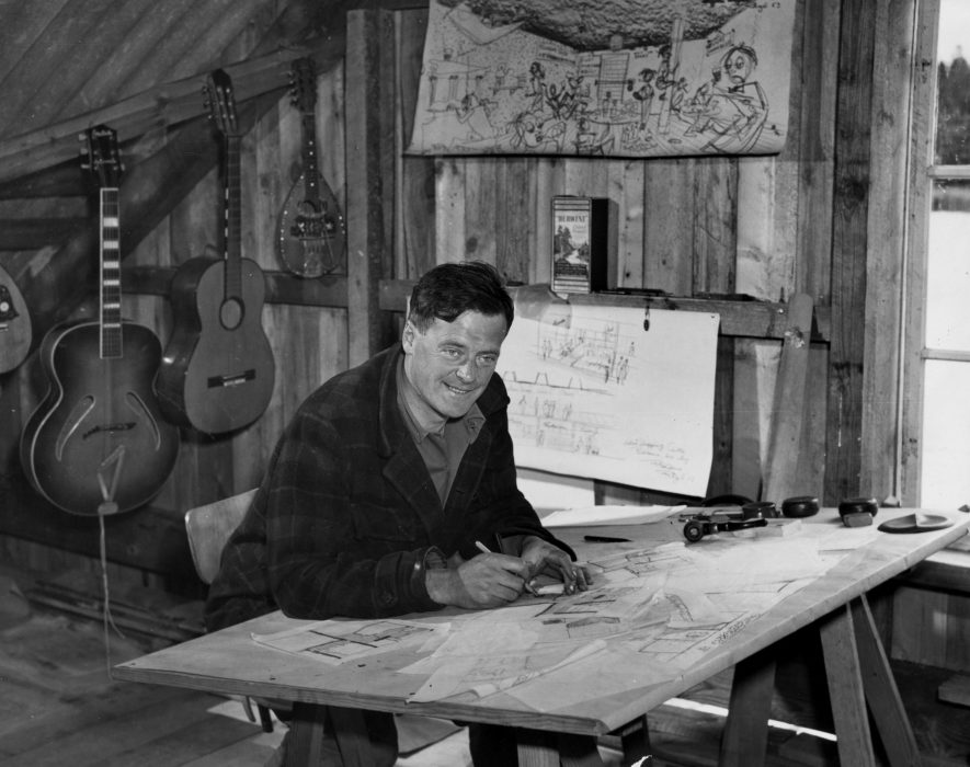 Ralph Erskine ritade ett mönstersamhälle